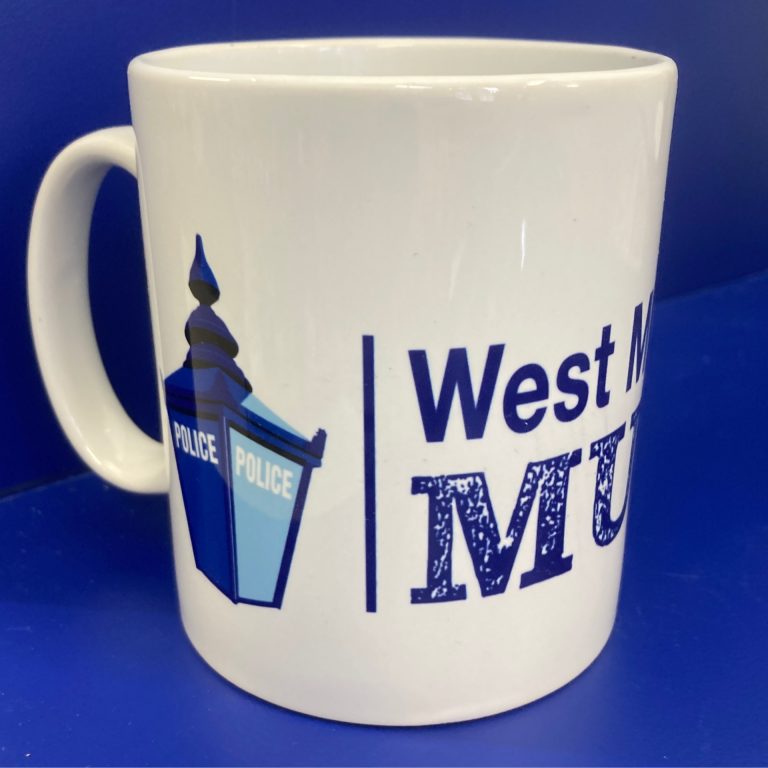 Mug - Glitter Policeman - West Midlands Police Museum