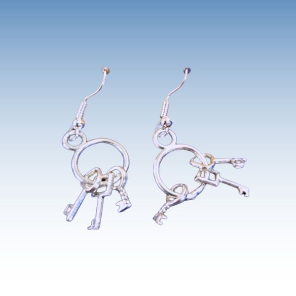 Key Earrings | West Midlands Police Museum