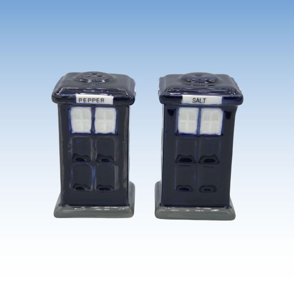 Salt & Pepper Shakers - Police Box